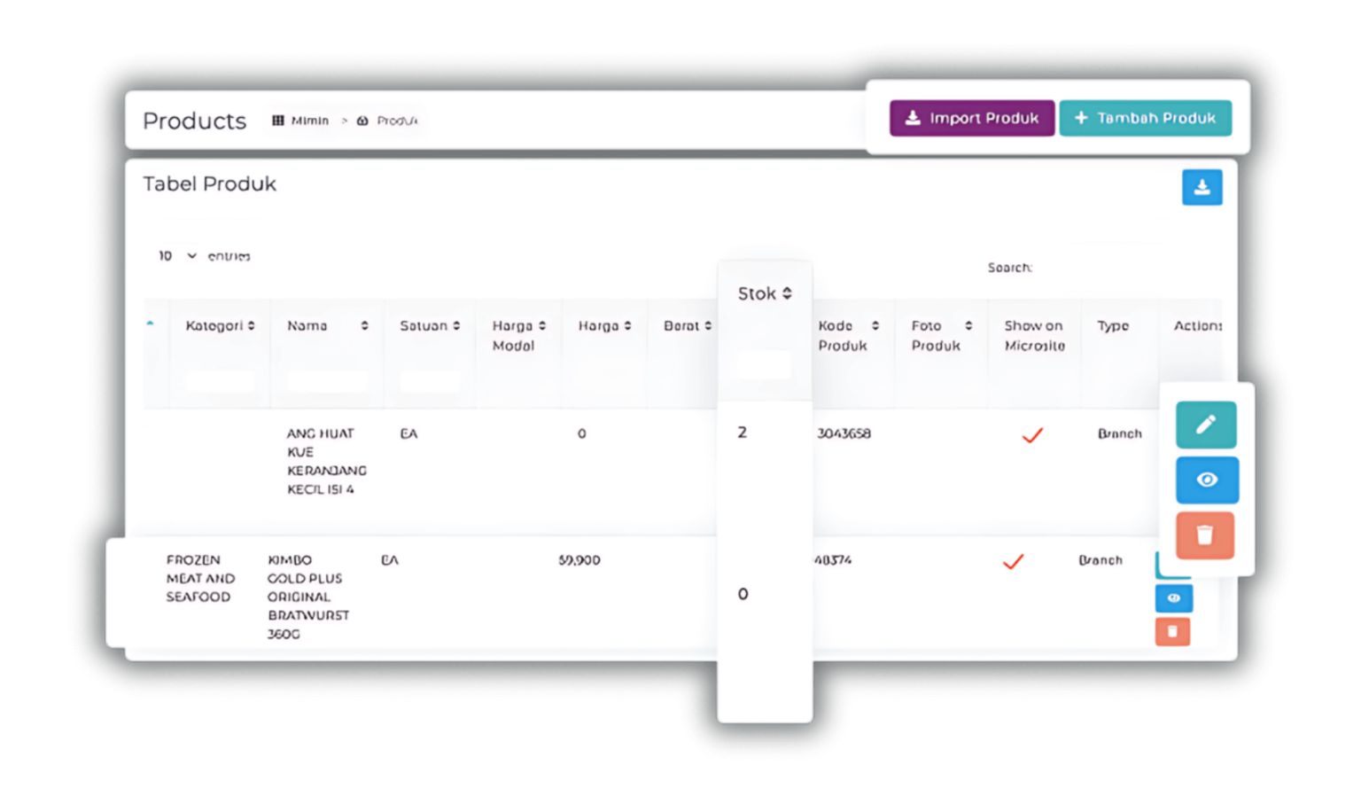 Order Management Platform - Mimin